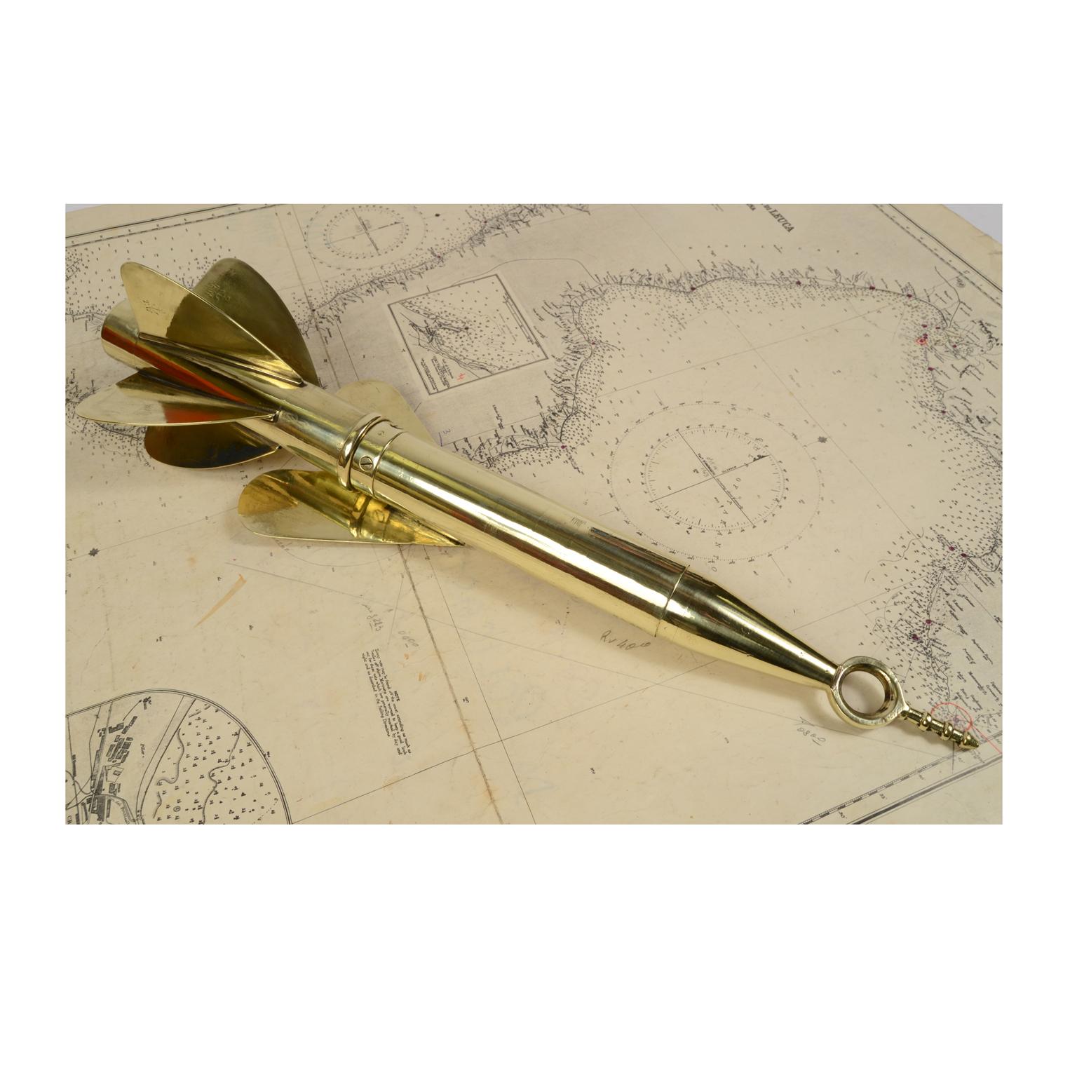 Nautical Log Harpoon Shaped to Measure Boats Speed Walker 1861 at ...