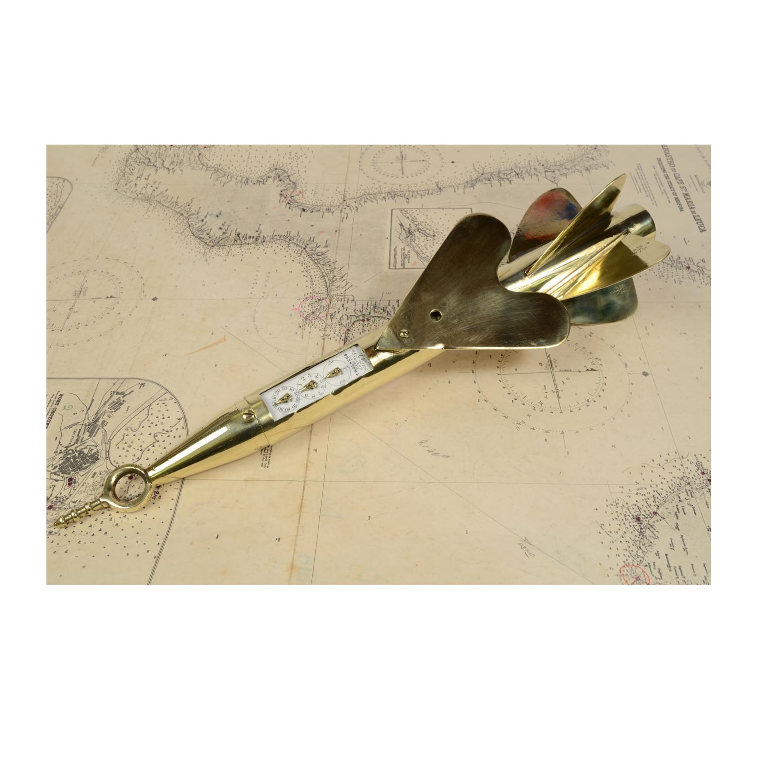 Nautical Log Harpoon Shaped to Measure Boats Speed Walker 1861 at ...