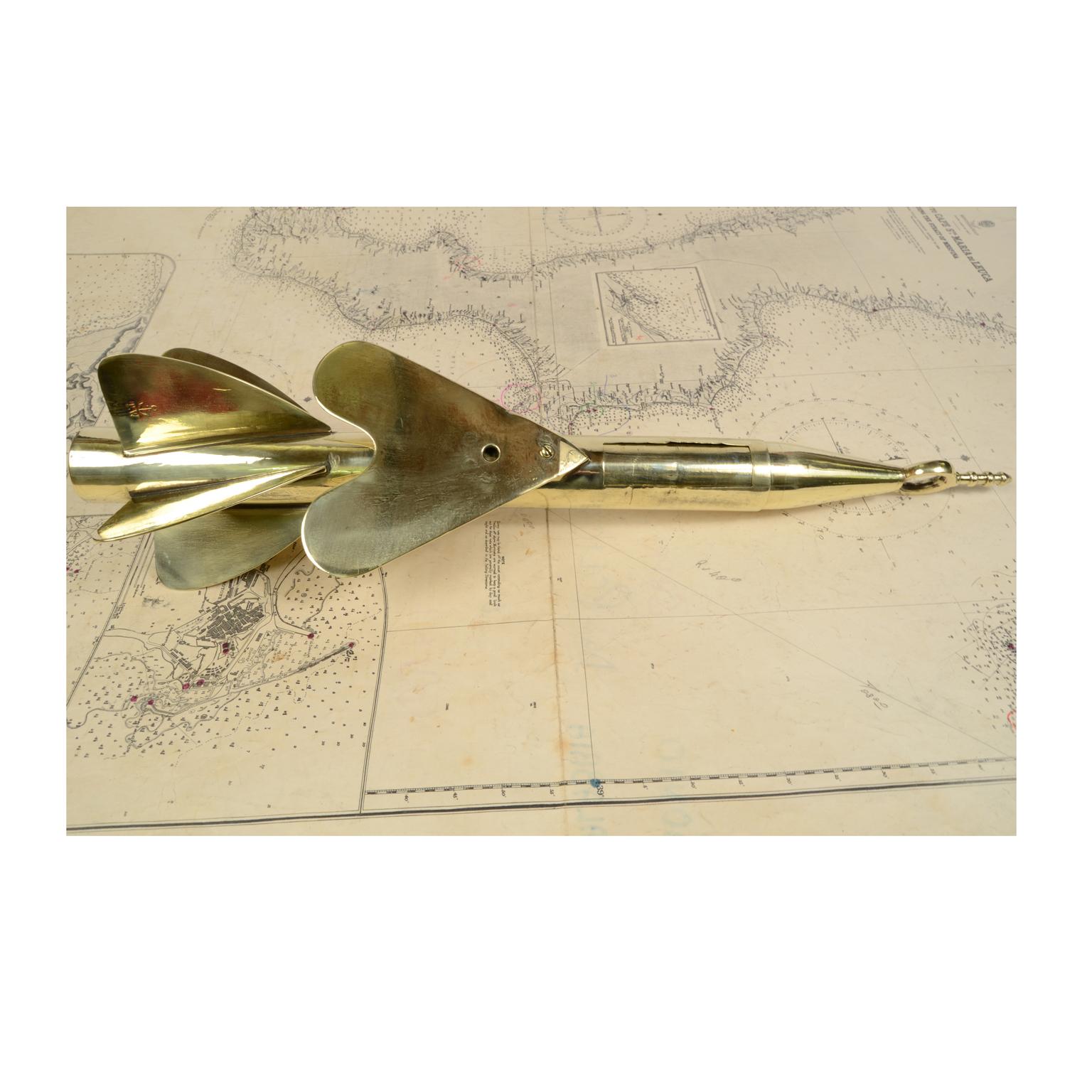 Nautical Log Harpoon Shaped to Measure Boats Speed Walker 1861 at ...