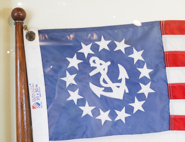Nautical Yacht Ensign at 1stDibs
