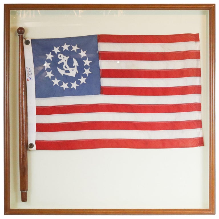 Nautical Yacht Ensign at 1stDibs