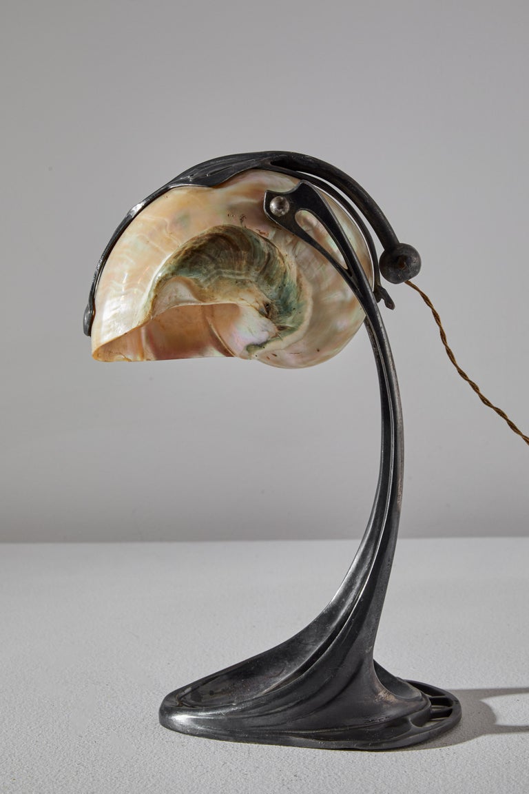 "Nautilus" Table Lamp by Moritz Hacker at 1stDibs | moritz hacker lamp ...