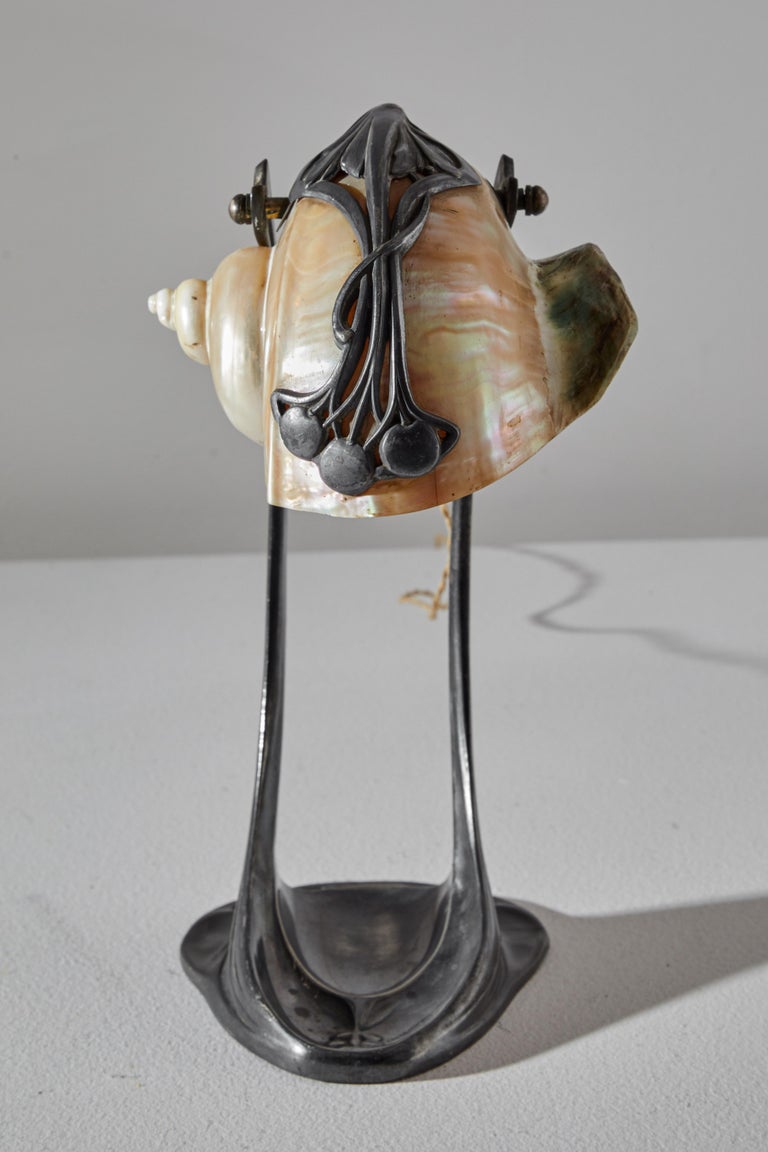 "Nautilus" Table Lamp by Moritz Hacker at 1stDibs | moritz hacker lamp ...