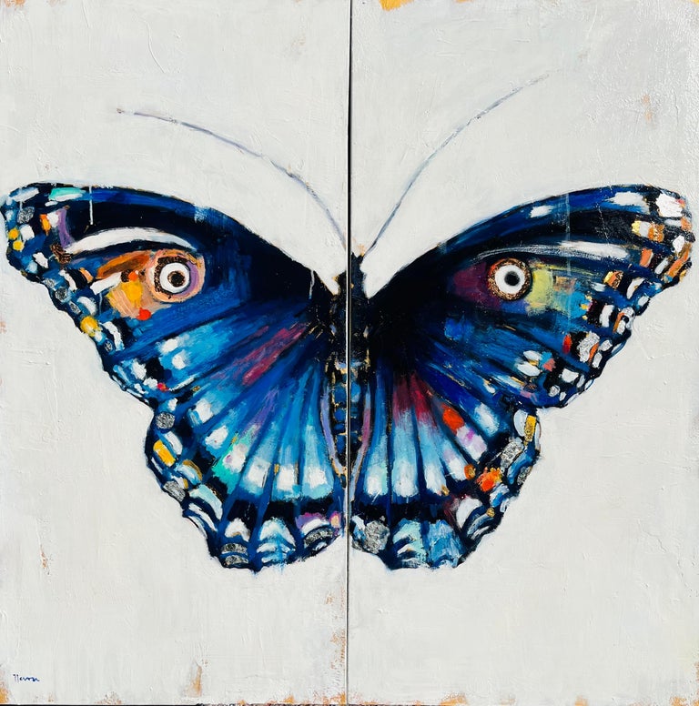 Nava Lundy - Amuse, Original Painting For Sale at 1stDibs