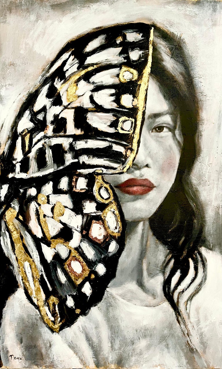 Nava Lundy - Shine Your Light, Original Painting For Sale at 1stDibs