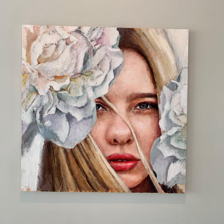 Nava Lundy - Open Your Eyes, Original Painting For Sale at 1stDibs