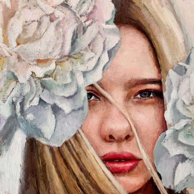Nava Lundy - Open Your Eyes, Original Painting For Sale at 1stDibs