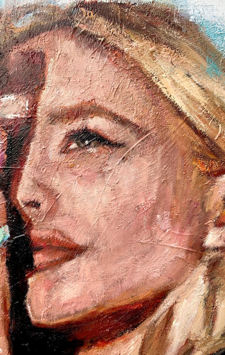 Nava Lundy - Tell Their Story, Original Painting For Sale at 1stDibs