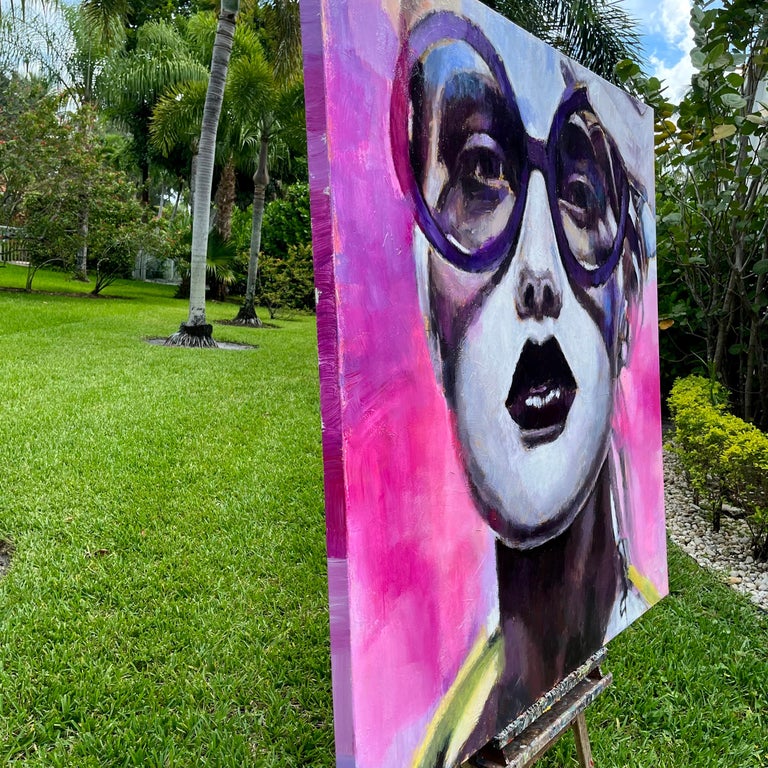 Nava Lundy - Through the Looking Glass, Original Painting For Sale at ...
