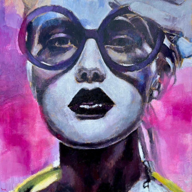 Nava Lundy - Through the Looking Glass, Original Painting For Sale at ...