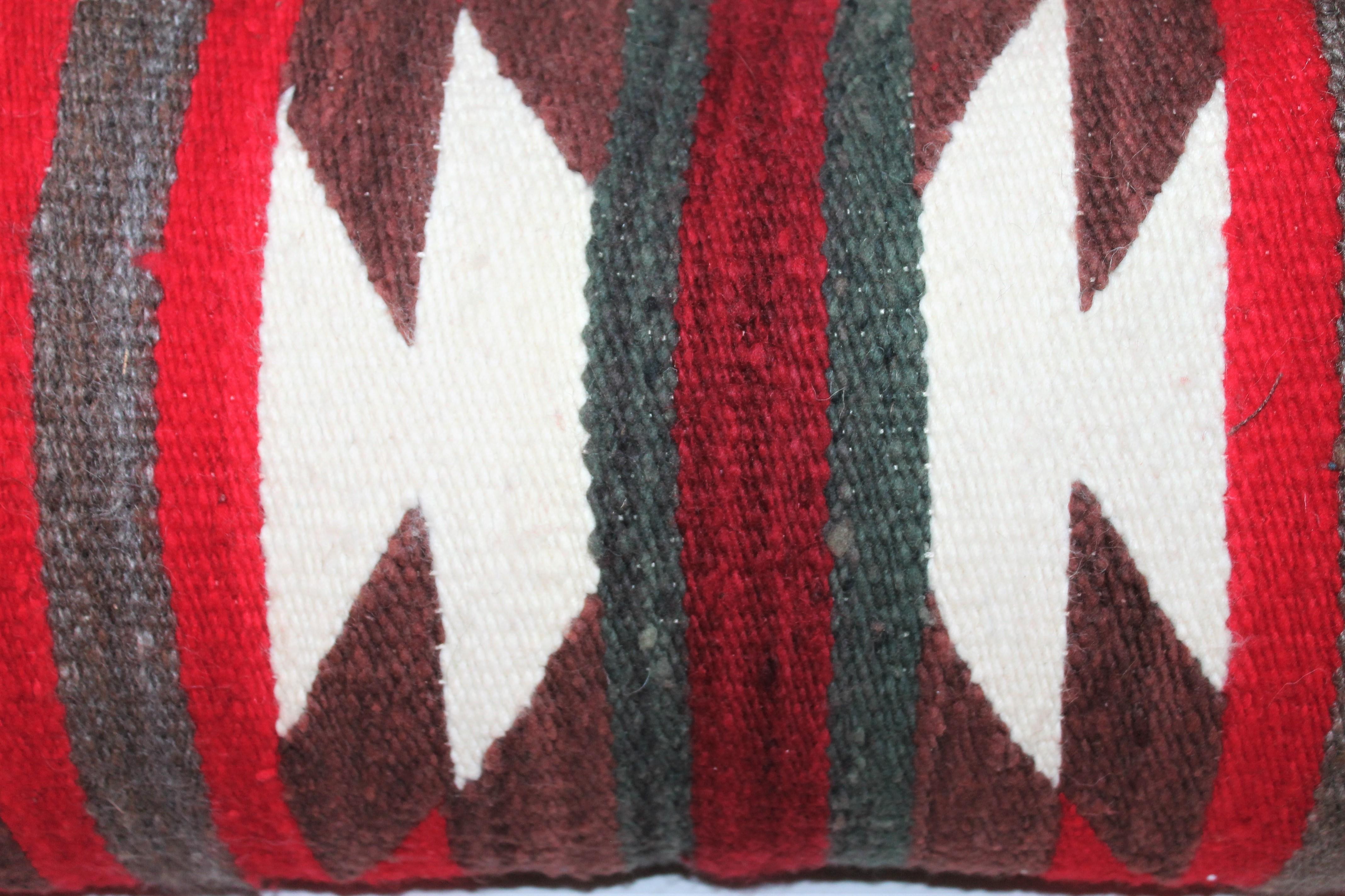 Navajo Indian Saddle Blanket Pillows at 1stDibs