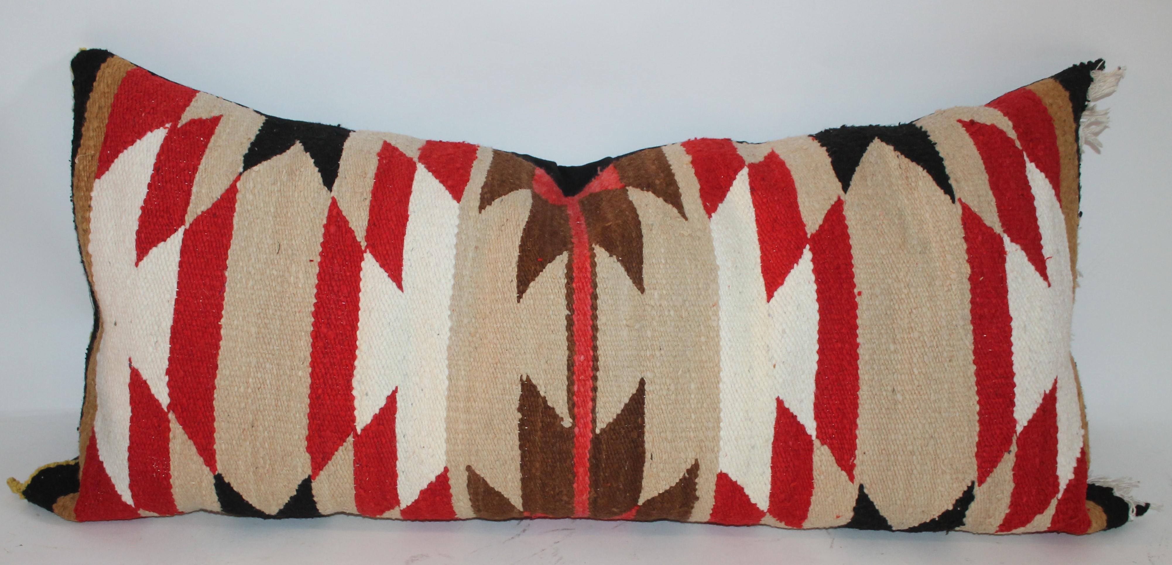 Navajo Indian Saddle Blanket Pillows at 1stDibs