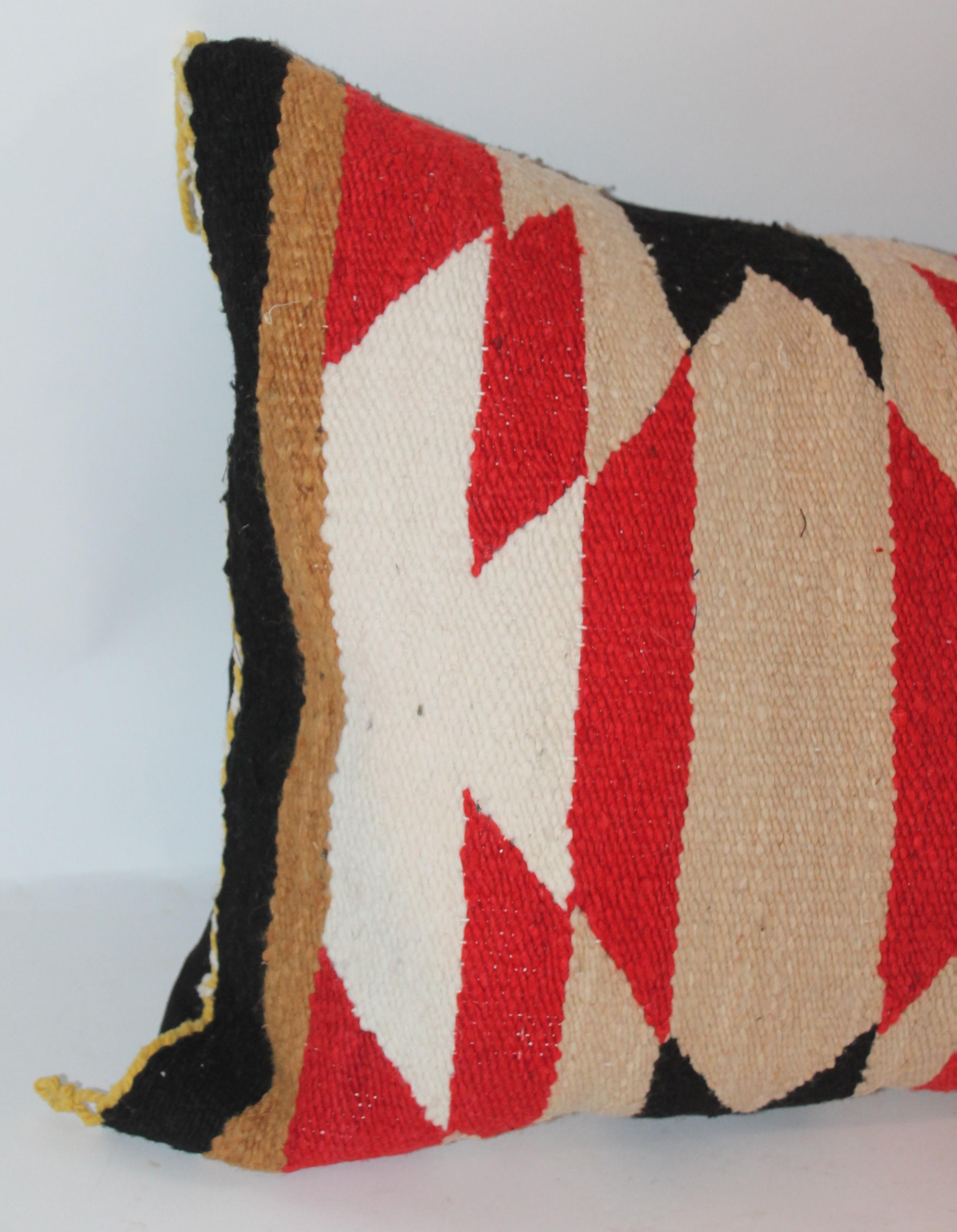 Navajo Indian Saddle Blanket Pillows at 1stDibs