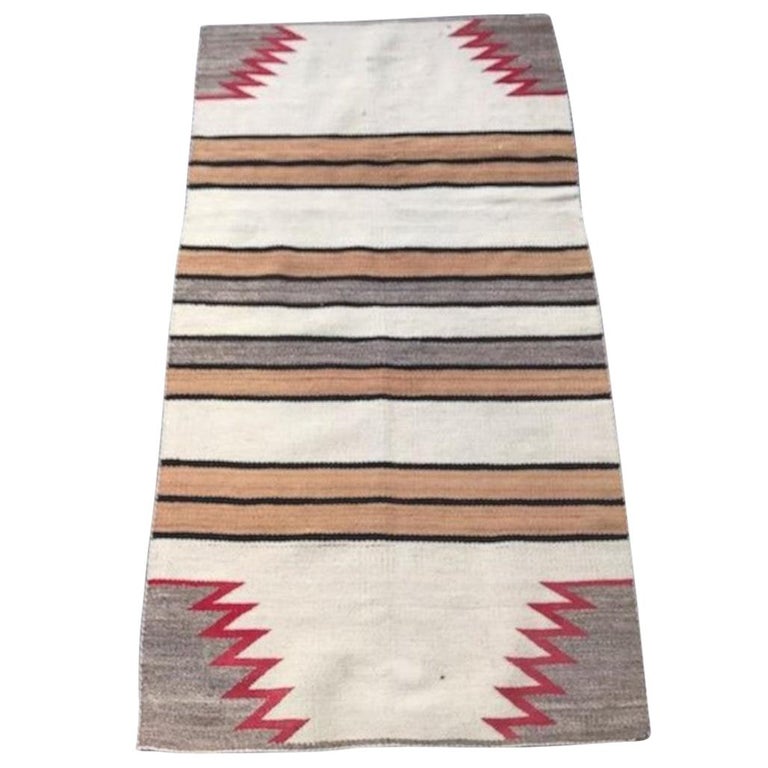 Navajo Indian Weaving / Saddle Blanket at 1stDibs