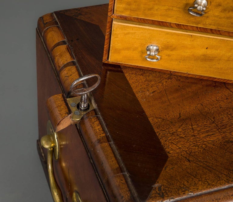 Naval Interest: Georgian Traveling Writing Box and Safe at 1stDibs