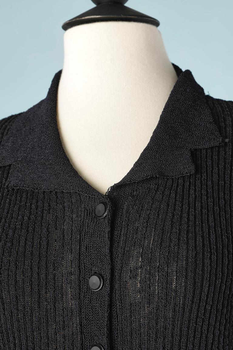 Navy blue rayon jersey ensemble Circa 1940's A Dupont ORLON For Sale at ...