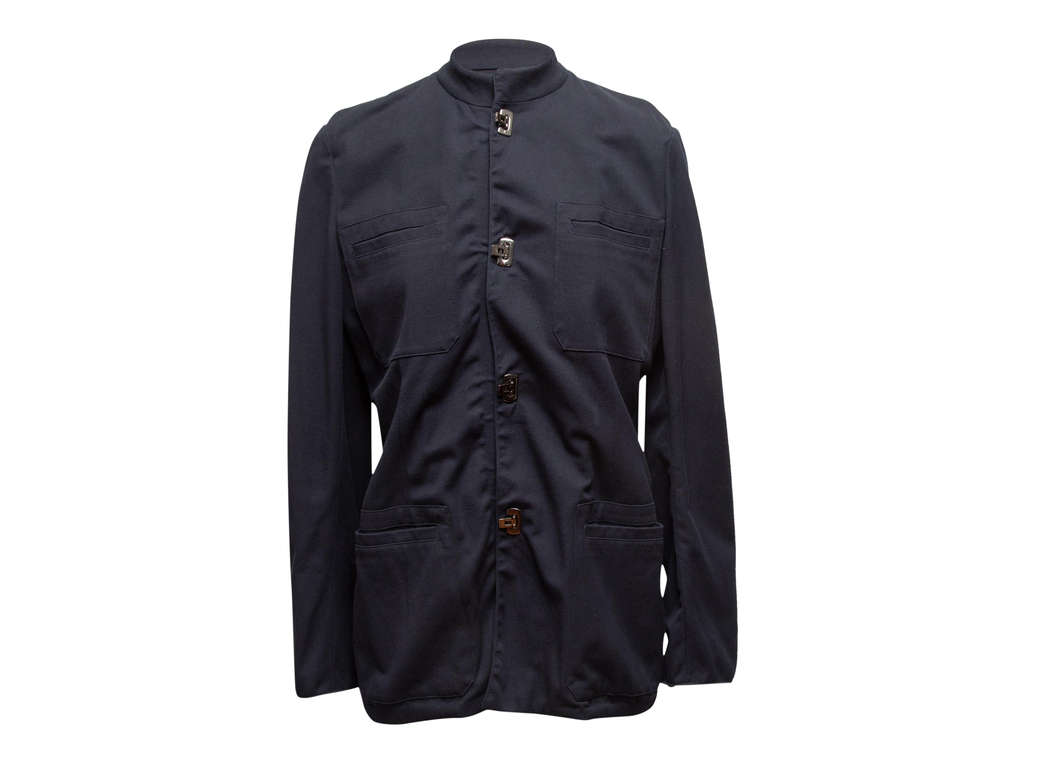 Navy Ralph Lauren Cargo Jacket For Sale at 1stDibs