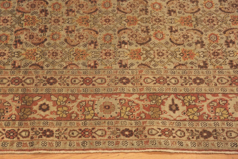 Nazmiyal Collection Antique Persian Tabriz Herati Rug. 4 ft 2 in x 5 ft ...