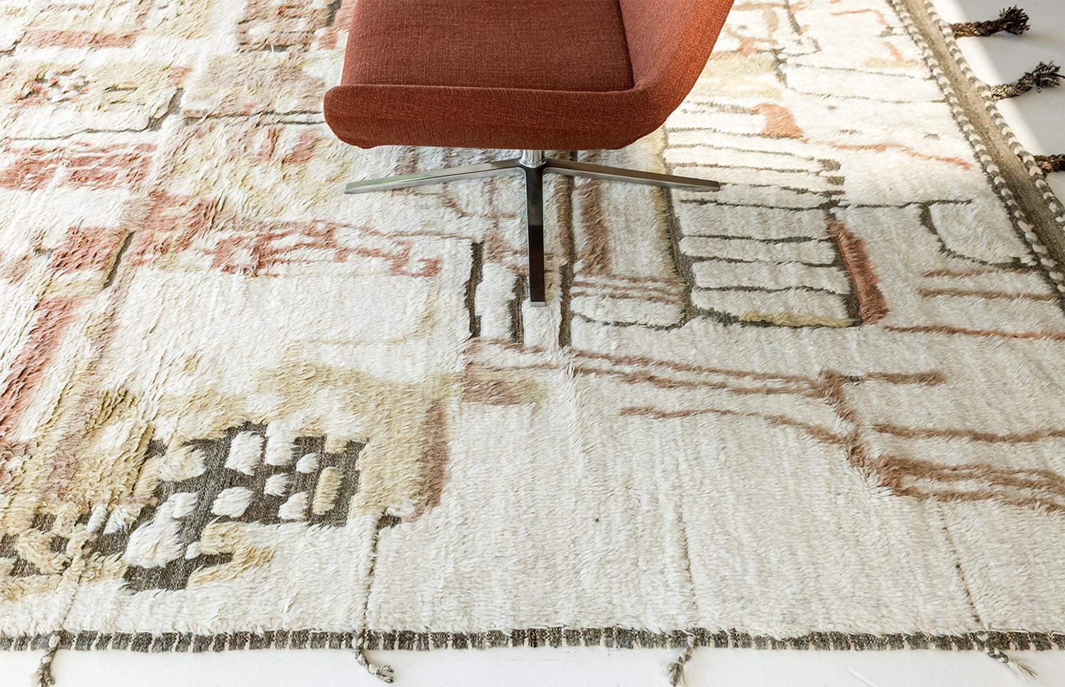 Nazmiyal Collection Colorful Modern Boho Chic Rug. 7 ft 10 in x 10 ft 3 ...