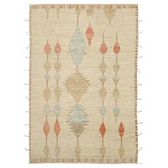 Nazmiyal Collection Colorful Modern Moroccan Area Rug. 9 ft 6 in x 12 ...