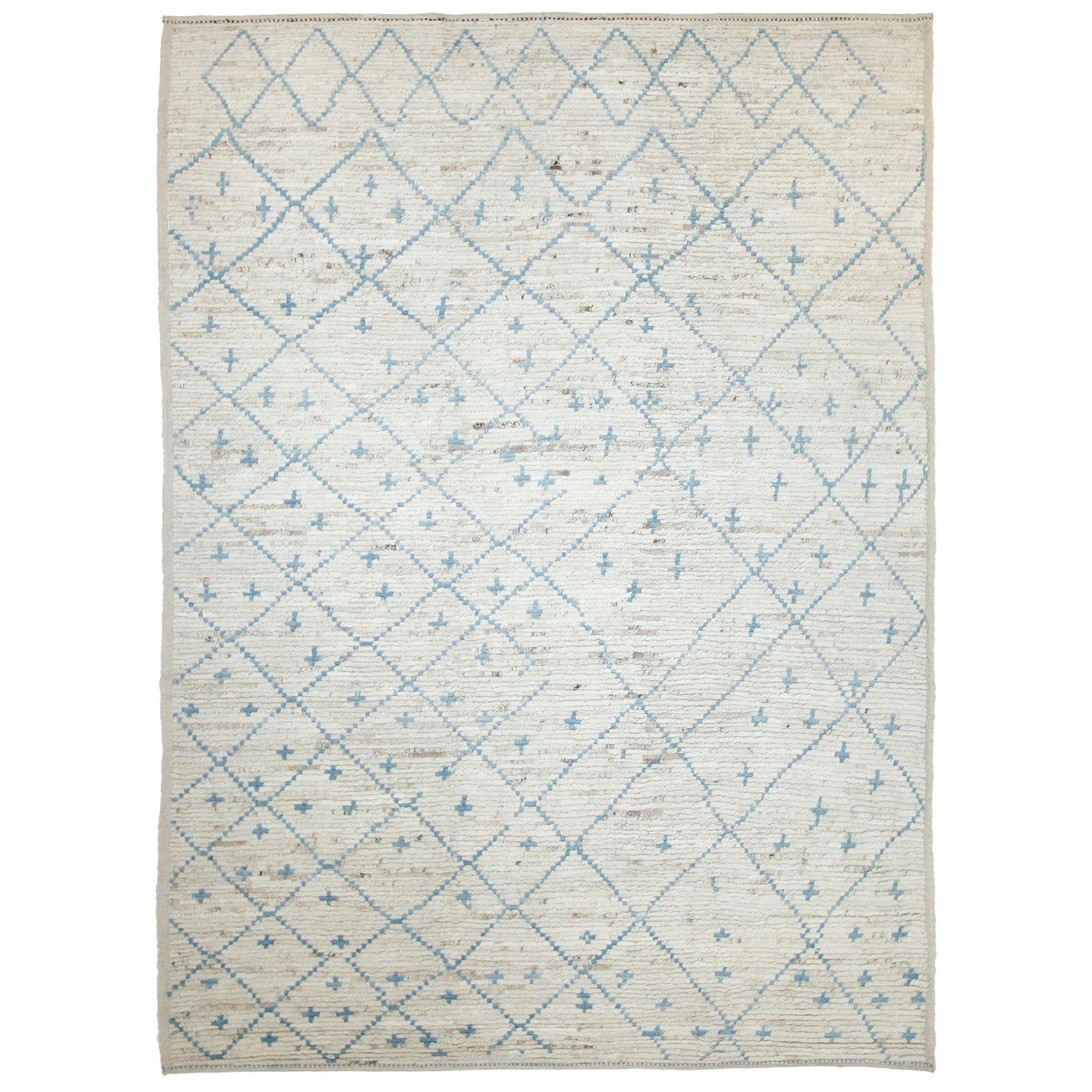 Nazmiyal Collection Berber Design Modern Moroccan Style Rug 9 ft 1 in x ...