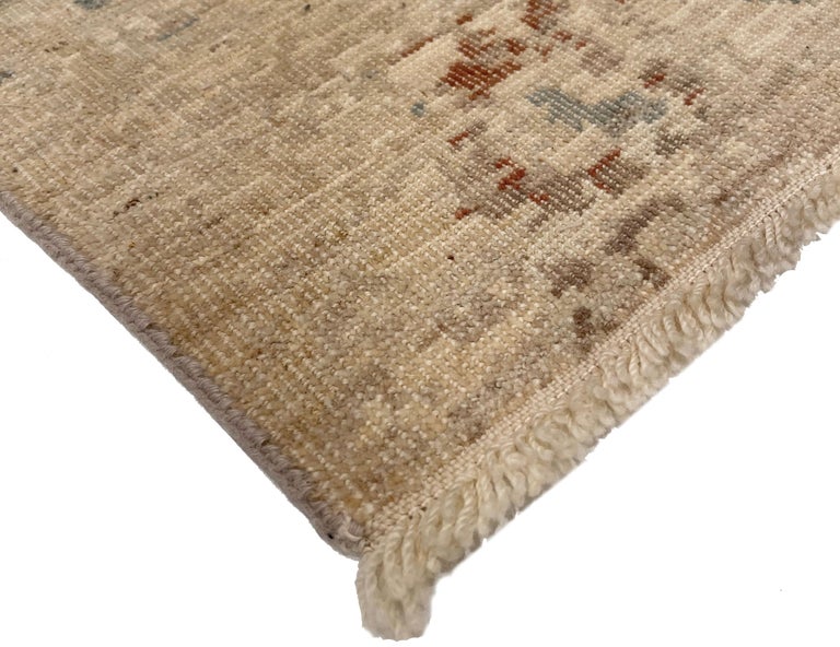 Nazmiyal Collection Geometric Beige Rust Modern Boutique Rug 10 ft x 14 ...