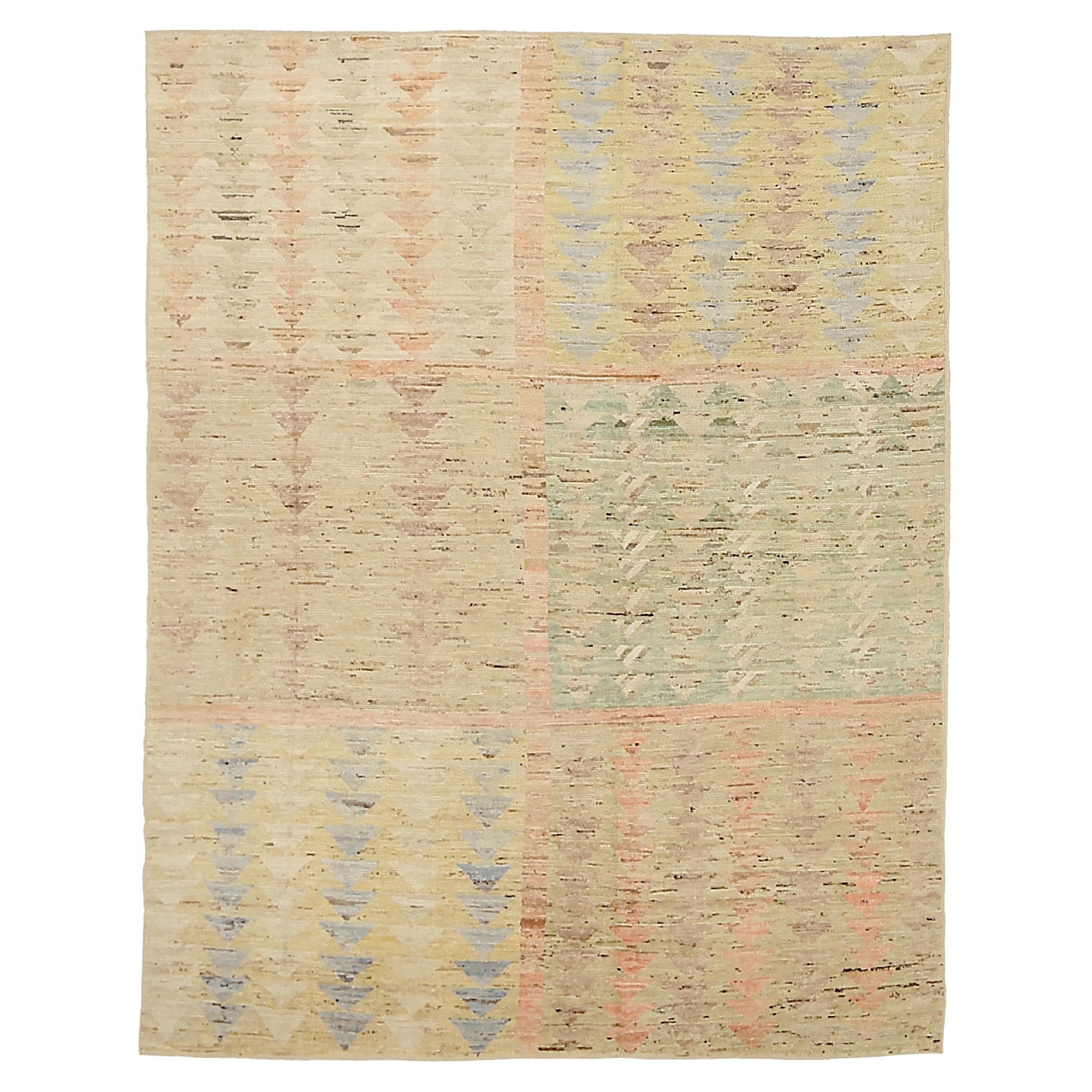 Nazmiyal Collection Mid Century Inspired Modern Area Rug 4 ft 2 in x 4 ...