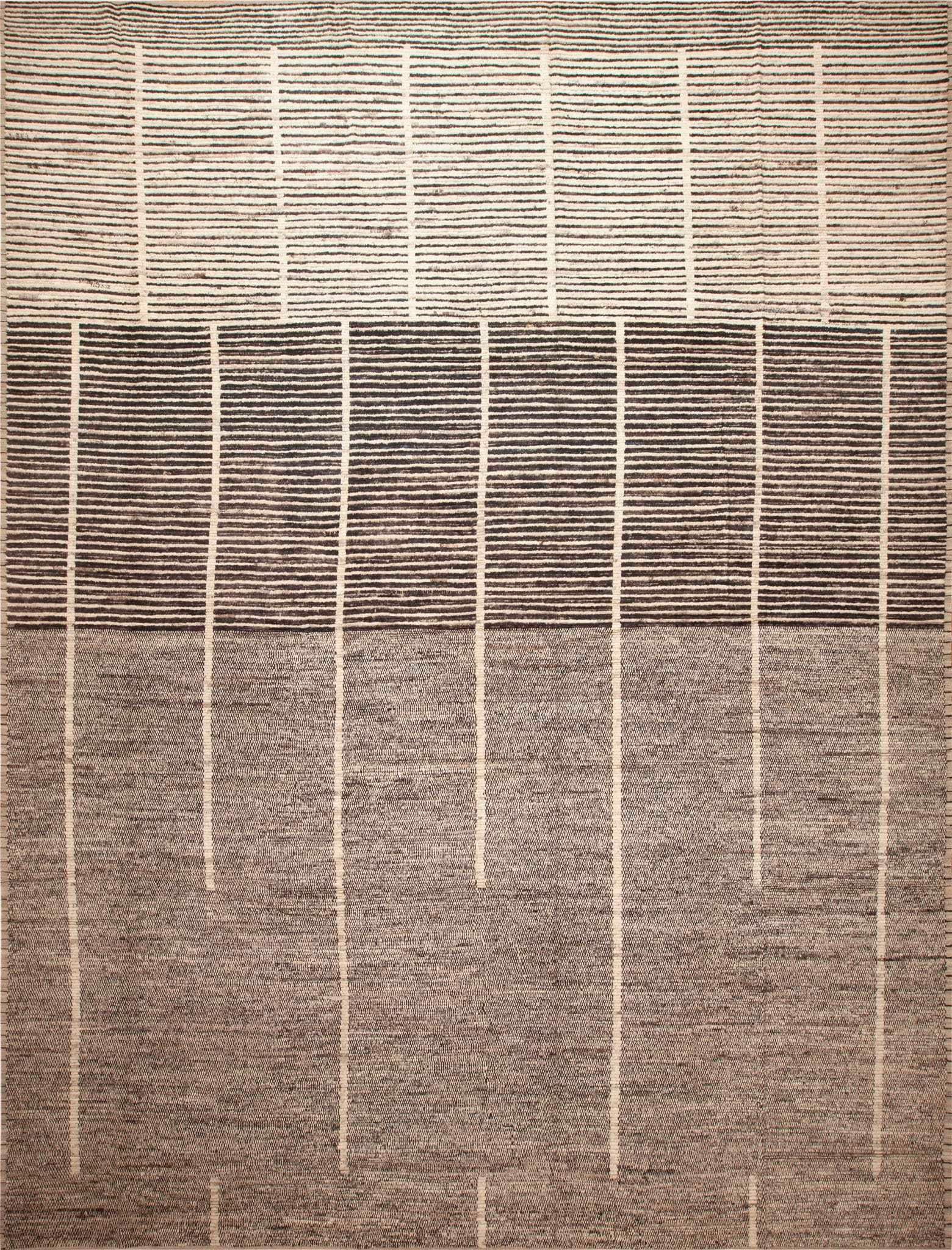 Nazmiyal Collection Large Geometric Design Grey Color Modern Area Rug ...