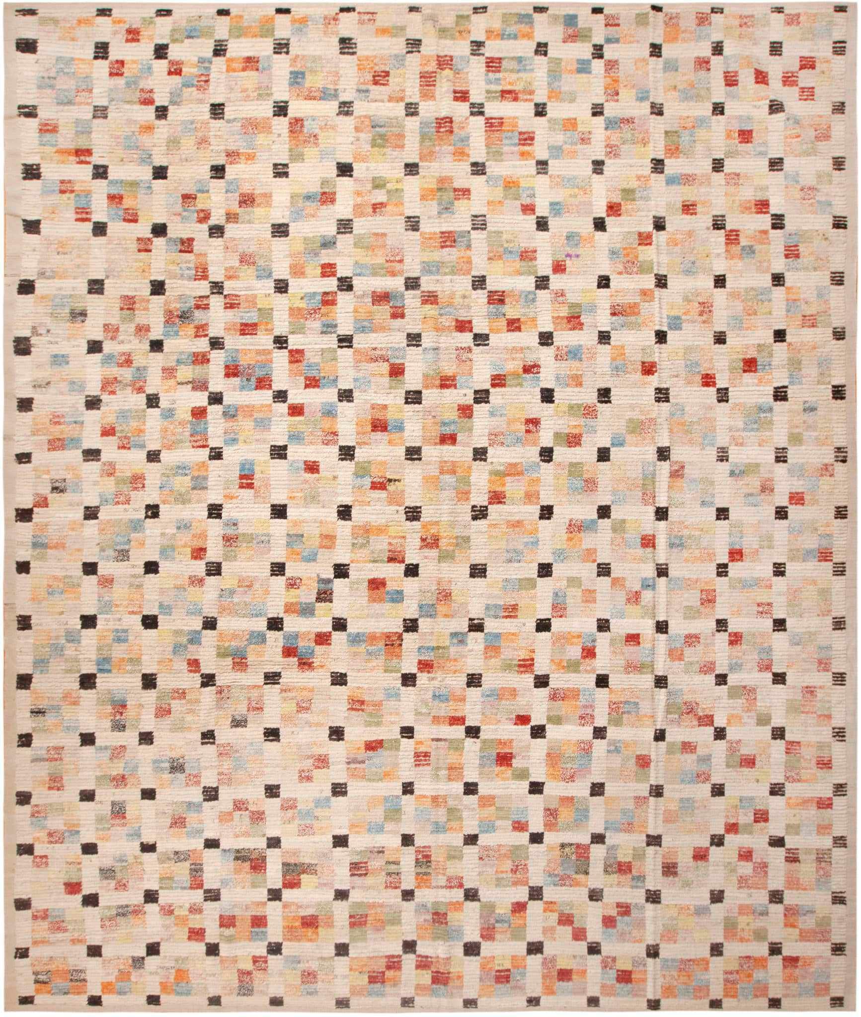 Nazmiyal Collection Large Geometric Tile Design Modern Area Rug 12'11 ...