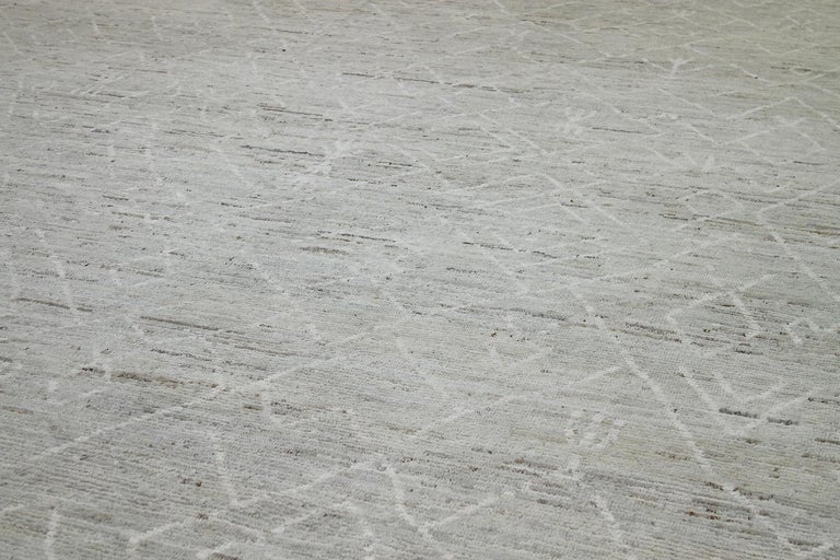 Nazmiyal Collection Large Grey Tribal Modern Moroccan Style Rug. For ...