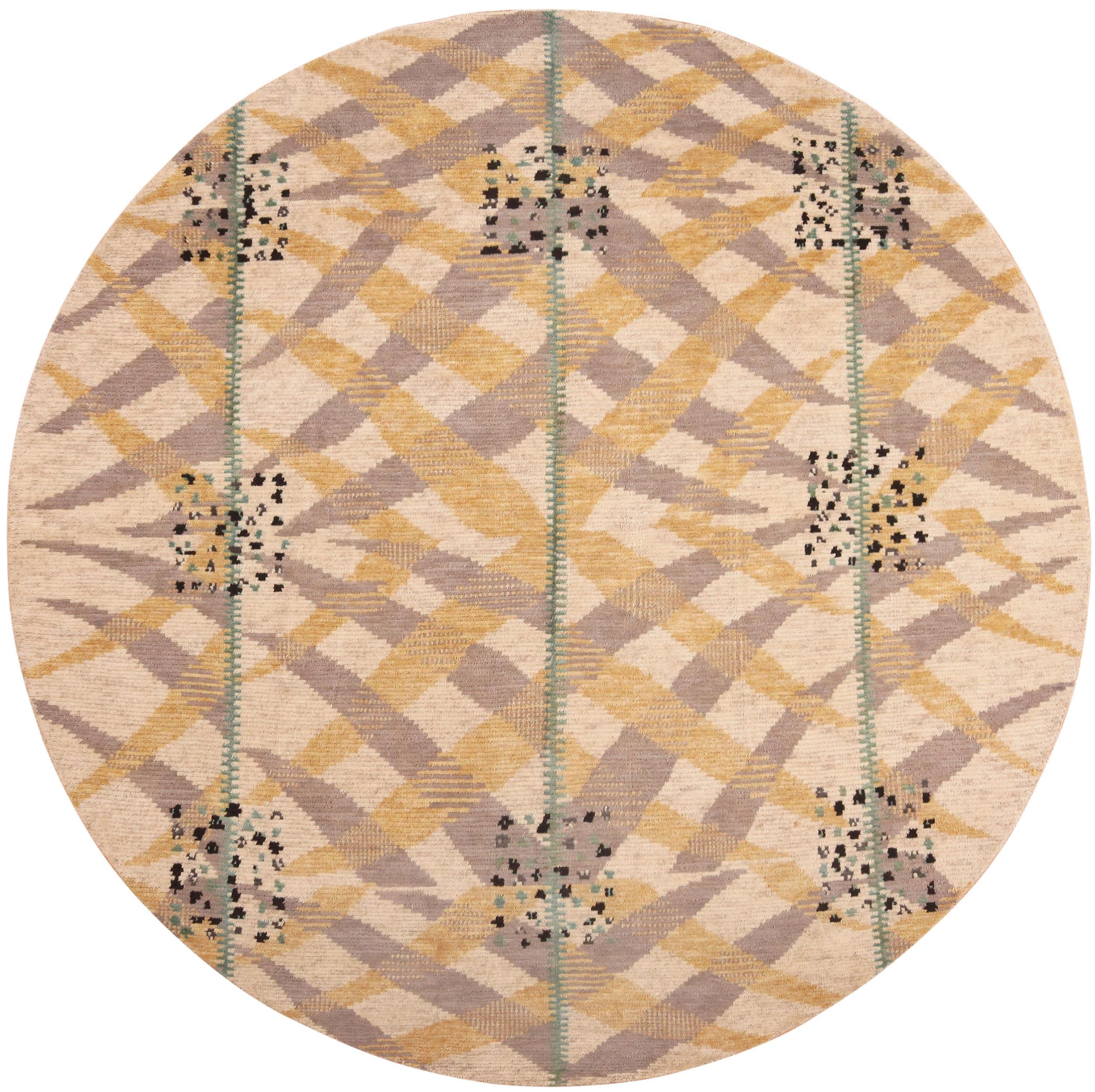 New Swedish Inspired Kilim Rug with Scandinavian Modern Style For Sale ...