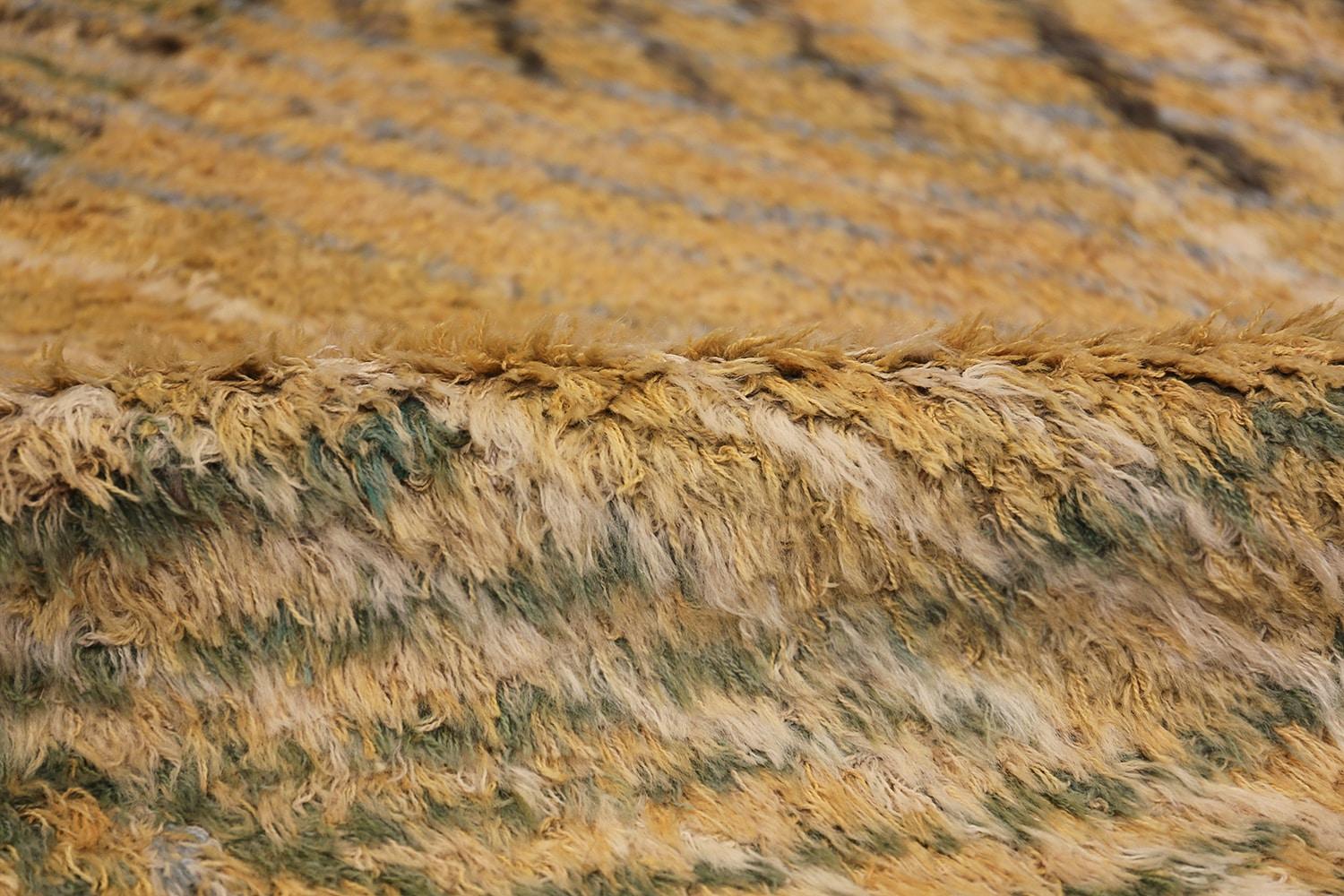 Nazmiyal Vintage Swedish Rya Rug by Marta Maas-Fjetterström. Size: 5 ft ...