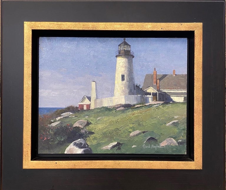 Neal Hughes - Pemaquid Light, original marine landscape For Sale at 1stDibs