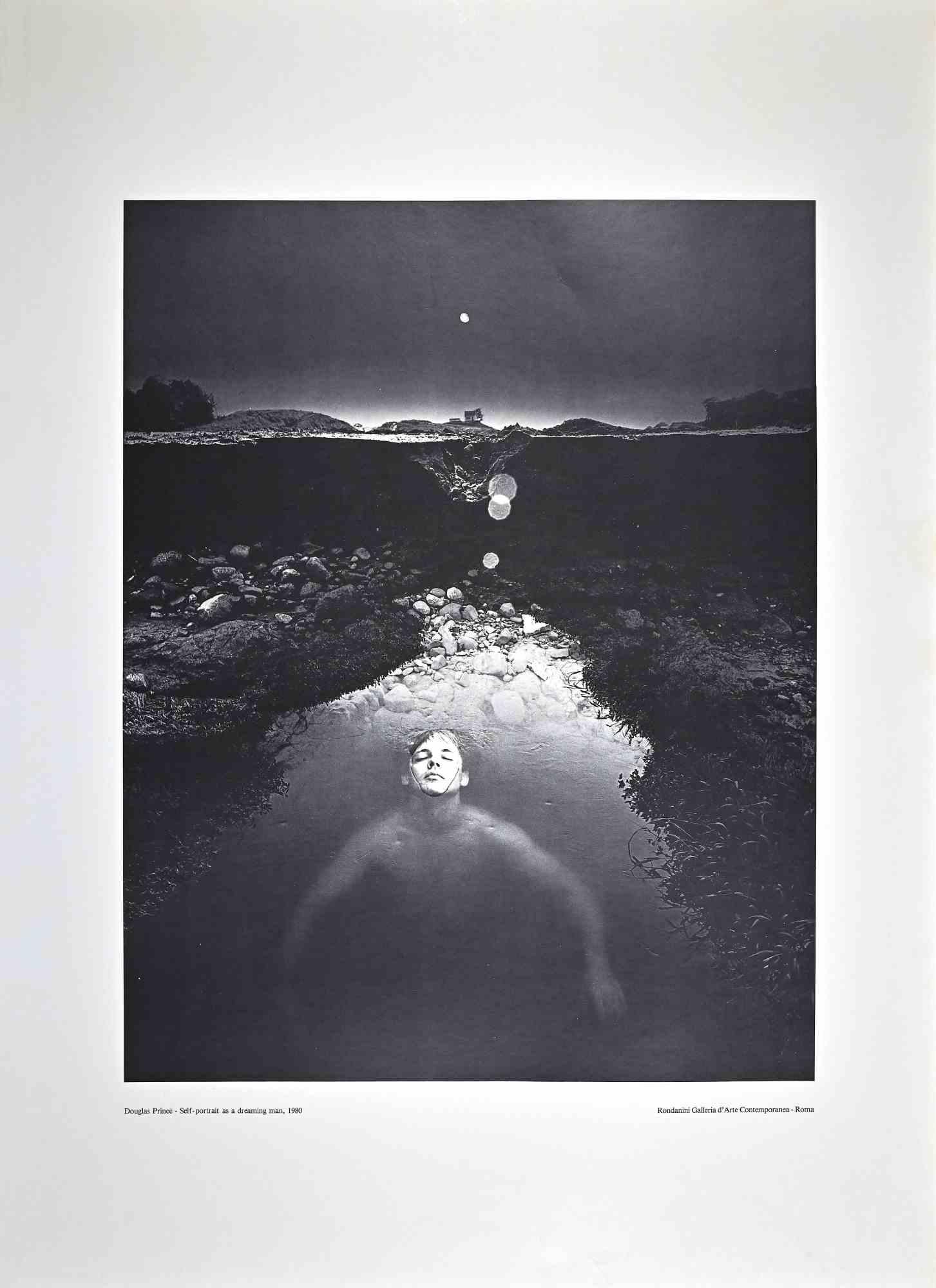 Neal Slavin - Self Portrait as a Dreaming Man - Vintage Poster after ...