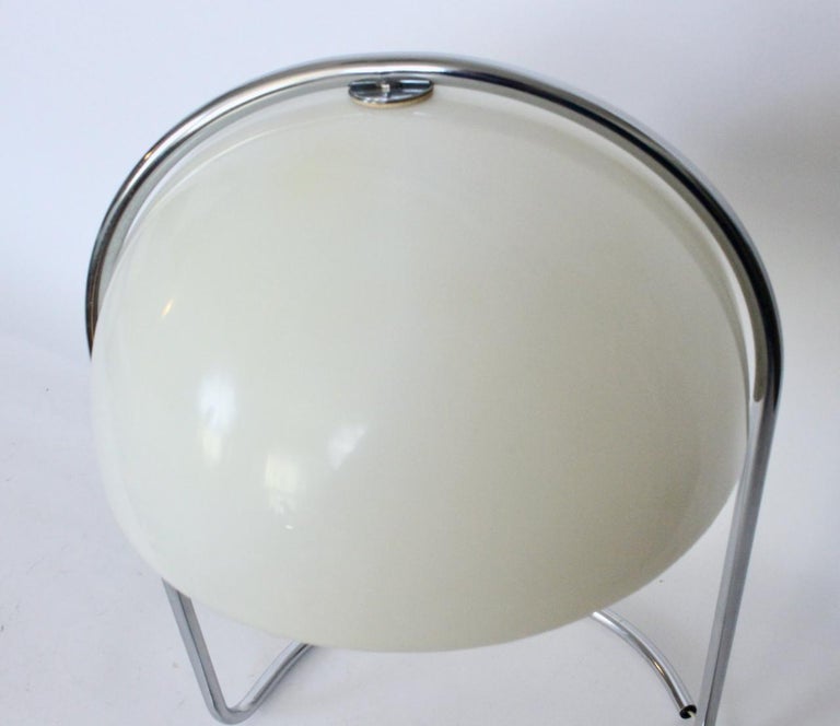 Neal Small Mushroom "Miri" Lamp with Dome Shade, 1970's For Sale at 1stDibs
