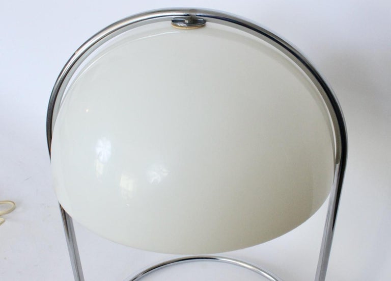 Neal Small Mushroom "Miri" Lamp with Dome Shade, 1970's For Sale at 1stDibs