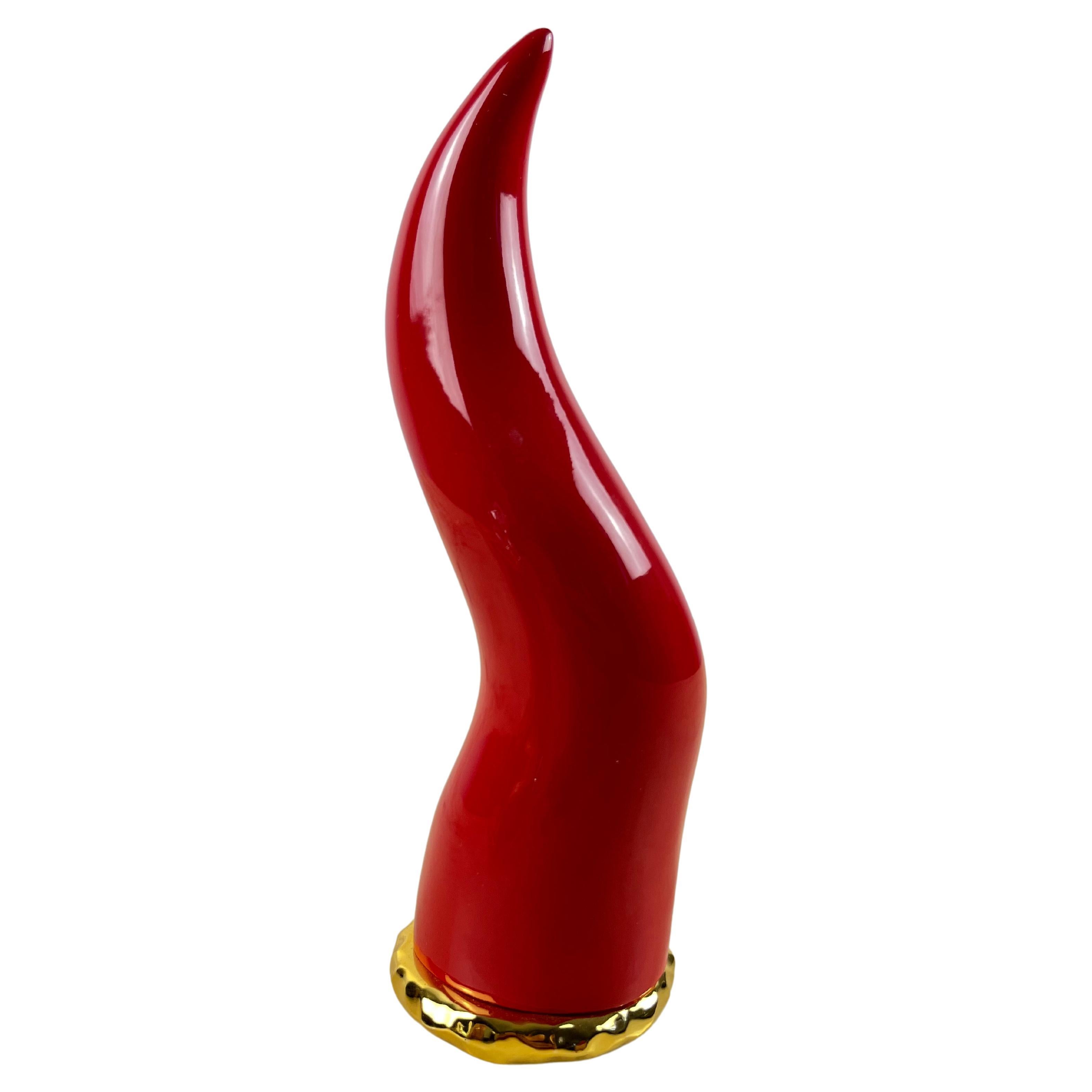 Neapolitan Horn, Icon of Luck , 22 cm high, made in Italy For Sale at ...