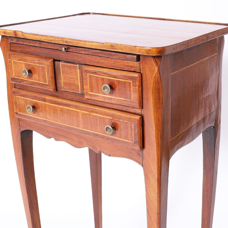 Near Pair of Louis XV Style Stands For Sale at 1stDibs