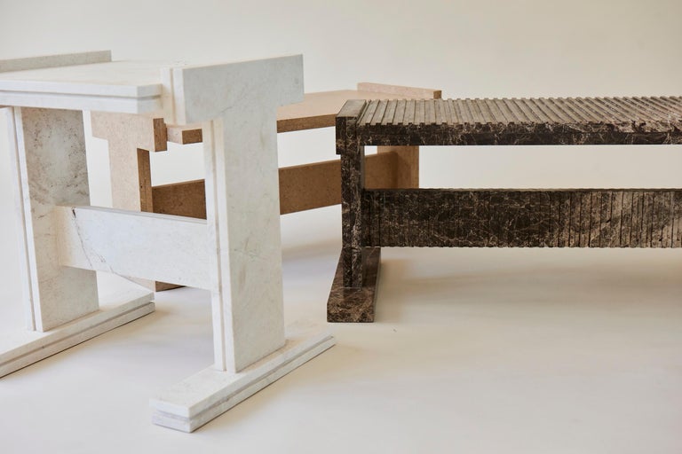 Neave Limestone Coffee Table by Nish Studio For Sale at 1stDibs