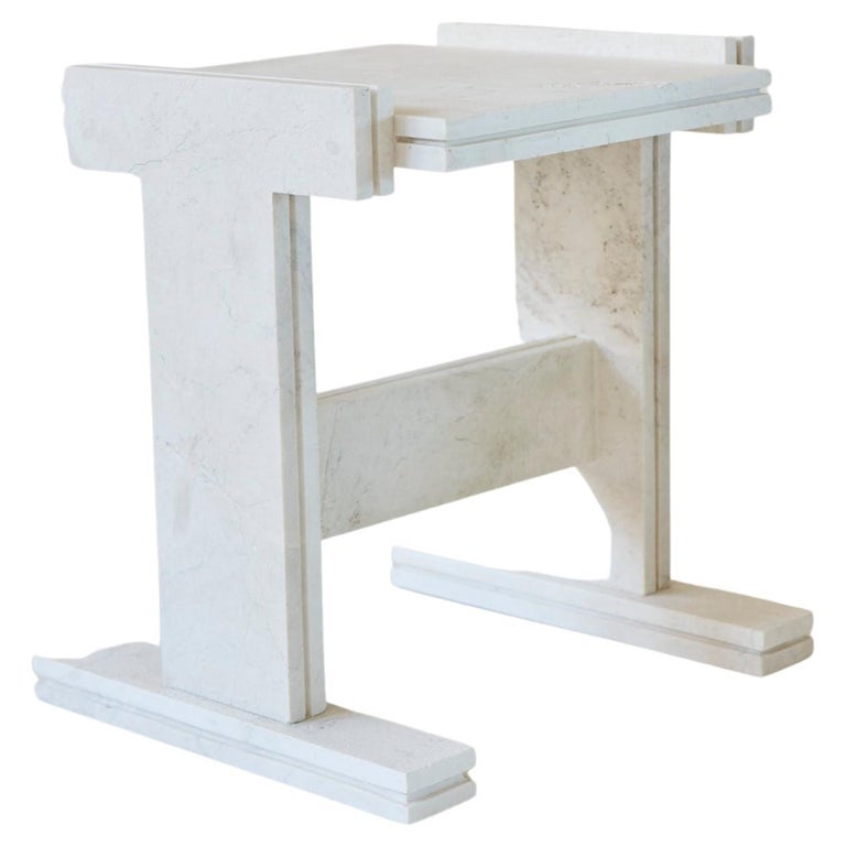 Neave Marble Side Table by Nish Studio For Sale at 1stDibs