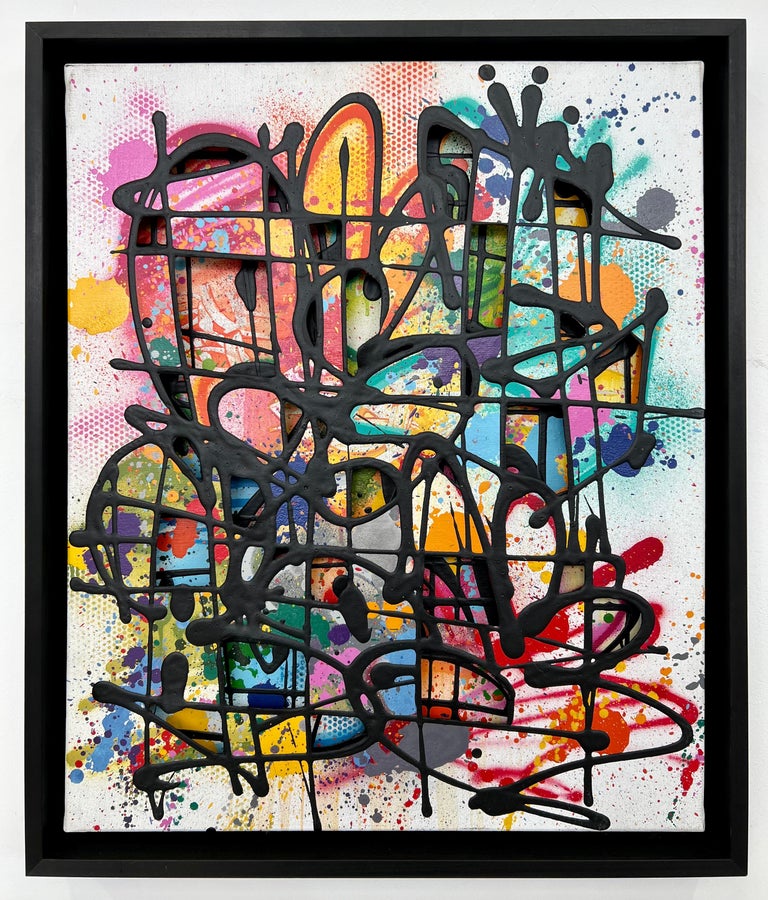 NEBAY - Graffiti painting by French artist NEBAY: Mat King For Sale at ...