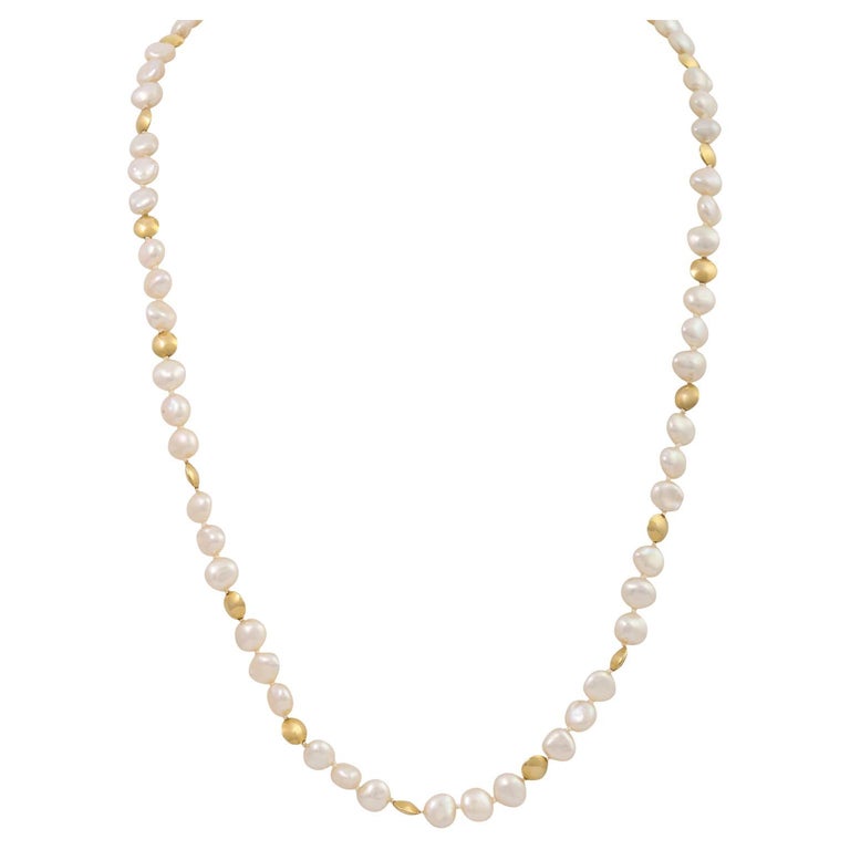 Necklace with Cultured Freshwater Pearls For Sale at 1stDibs