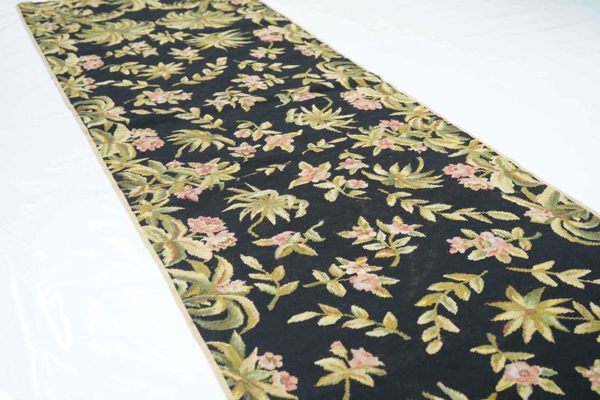 Needle Point Runner 2'5'' x 10'0" For Sale at 1stDibs