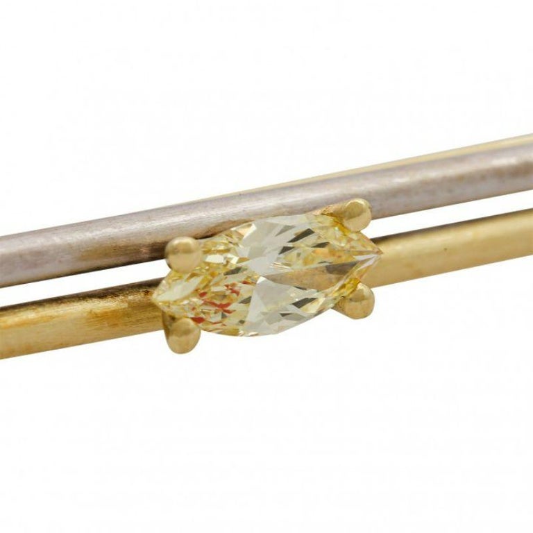Needle with Marquise Cut Diamond For Sale at 1stDibs