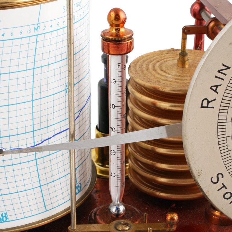 Negretti and Zambra Barograph Thermometer at 1stDibs
