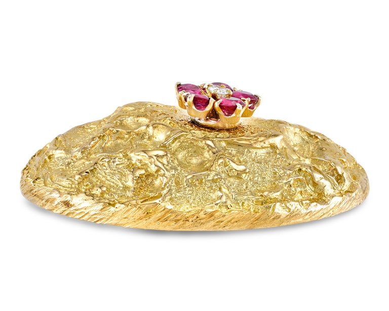 Neil Armstrong Lunar Brooch by Van Cleef and Arpels at 1stDibs