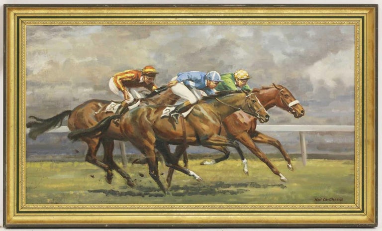 Neil Cawthorne - The Final Furlong - Horse Racing For Sale at 1stDibs