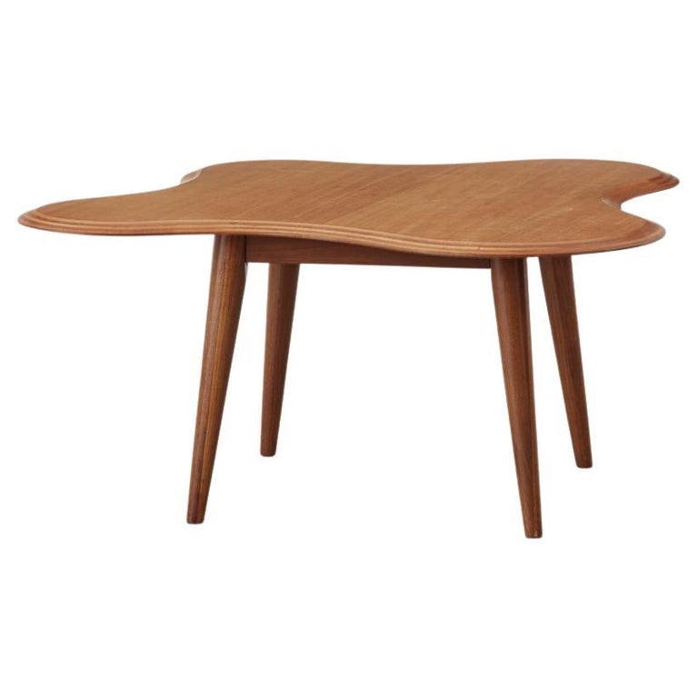 Neil Morris Walnut Cloud Table for Neil Morris of Glasgow, UK, 1947 For ...