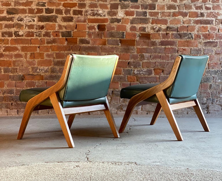 Neil Morris Walnut Lounge Chairs for Morris Furniture Glasgow, circa ...