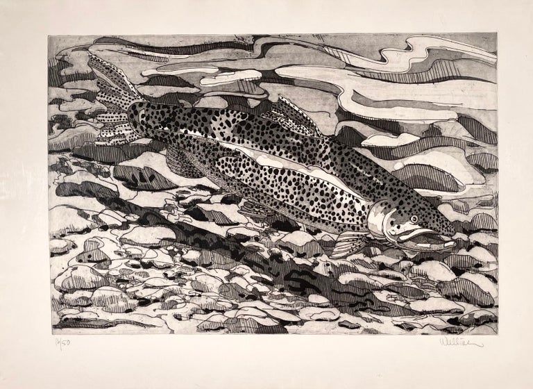 Neil Welliver - BROWN TROUT For Sale at 1stDibs